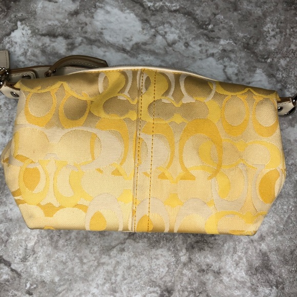 Coach | Bags | Coach Mini Yellow Bag | Poshmark